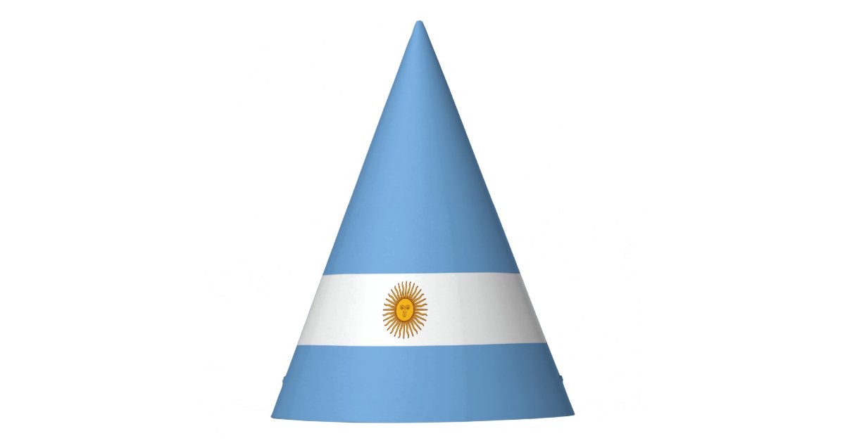 Argentina flag Party Hat | Zazzle