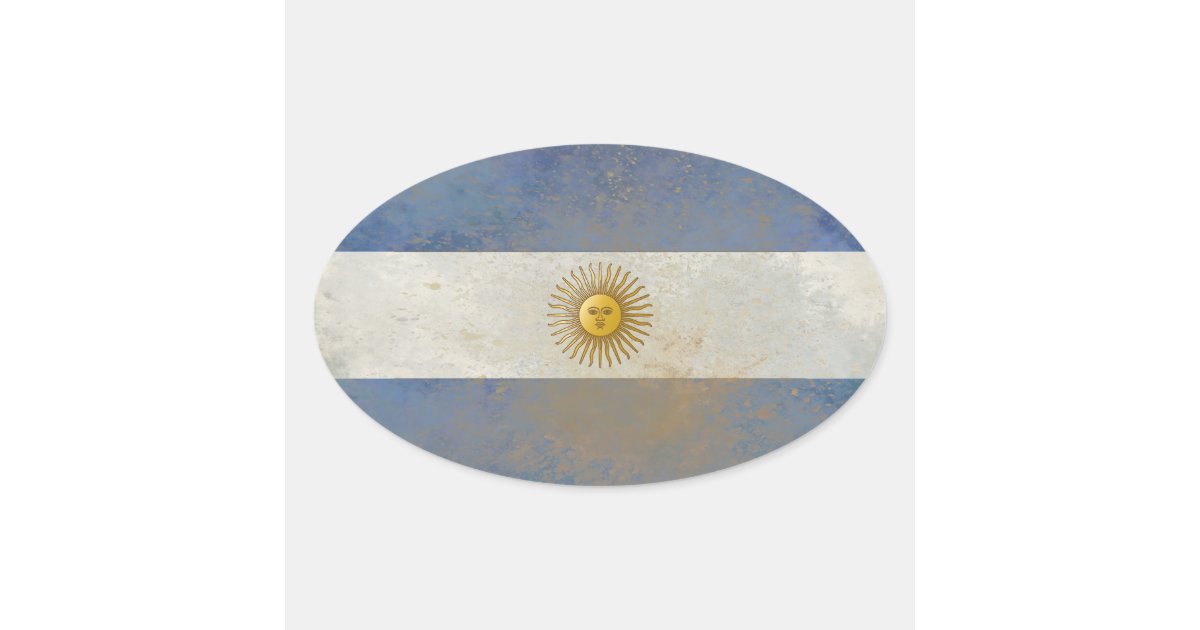 Argentina Flag Stickers | Zazzle