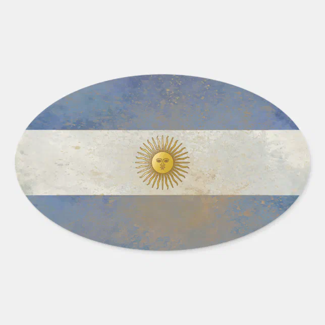 Argentina Flag Stickers | Zazzle