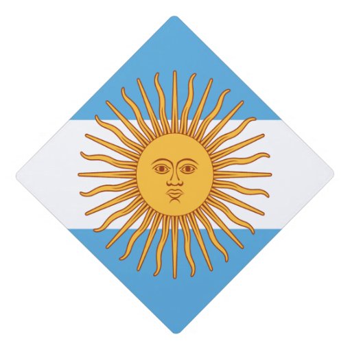 Argentina Graduation Cap Topper | Zazzle