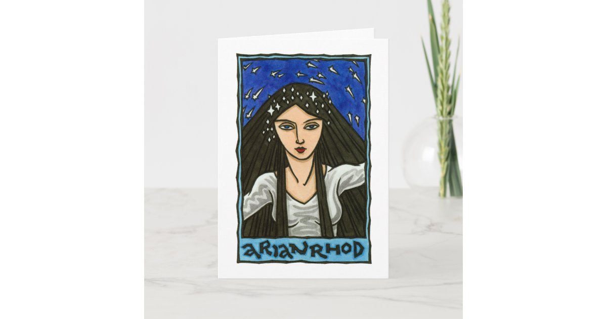 Arianrhod Greeting Card | Zazzle