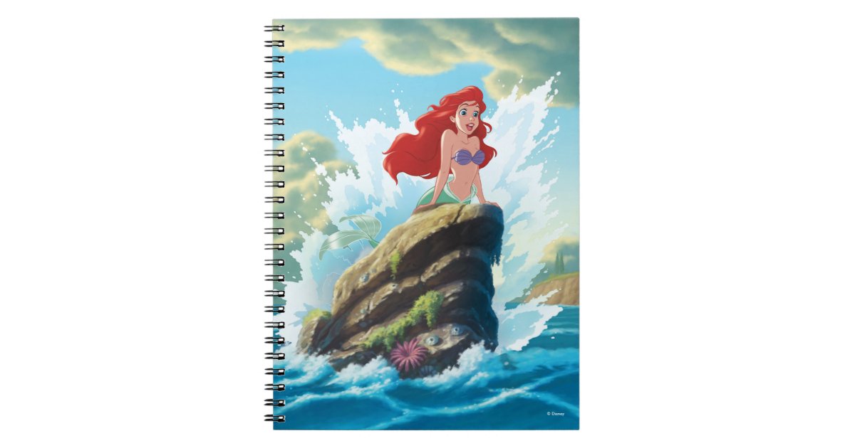 Ariel | Adventure Begins With You Notebook | Zazzle