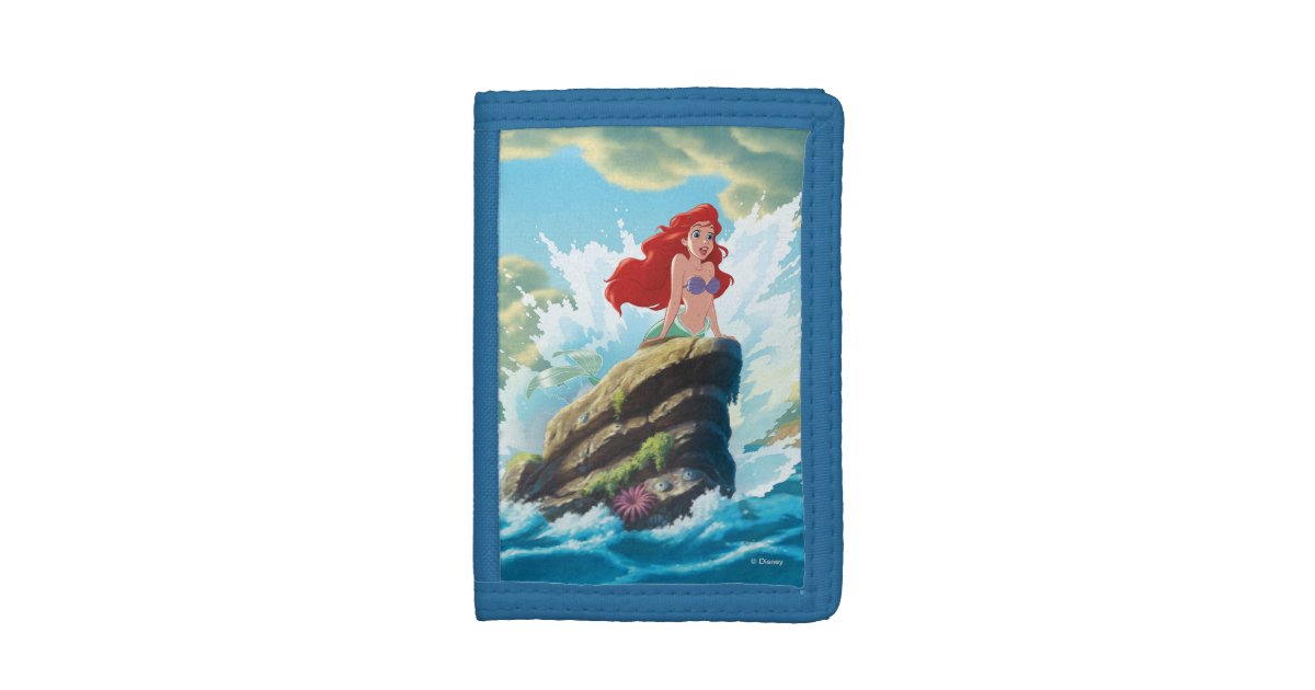 Ariel | Adventure Begins With You Tri-fold Wallet | Zazzle