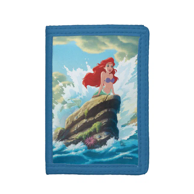 Ariel | Adventure Begins With You Tri-fold Wallet | Zazzle