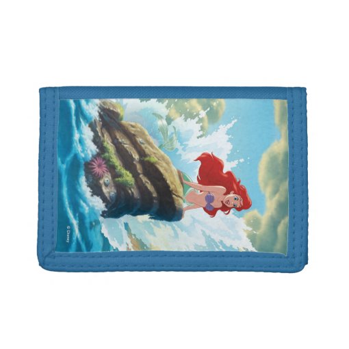 Ariel | Adventure Begins With You Tri-fold Wallet | Zazzle