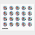 Ariel and her Family Classic Round Sticker | Zazzle