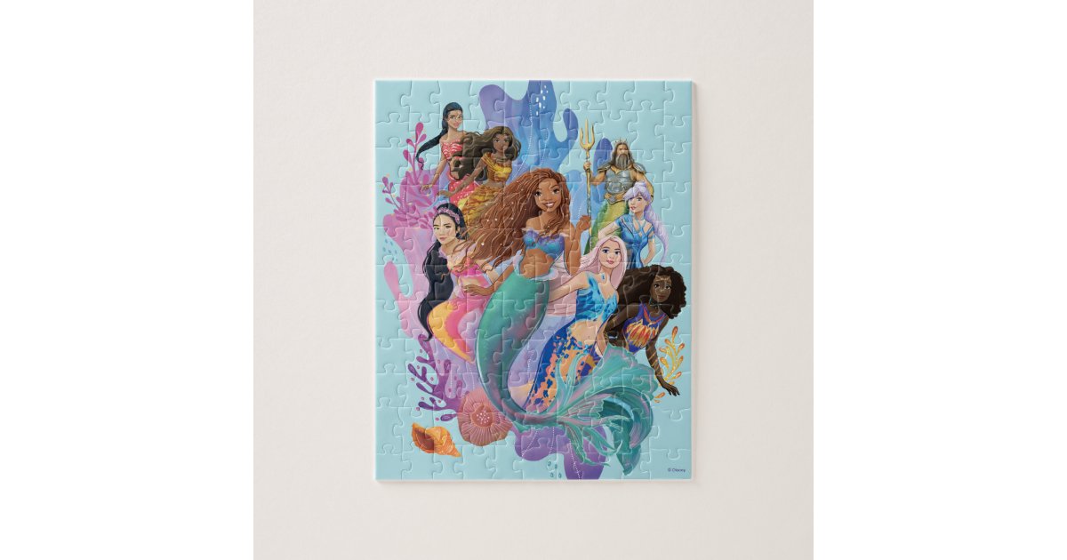 Ariel and her Family Jigsaw Puzzle | Zazzle