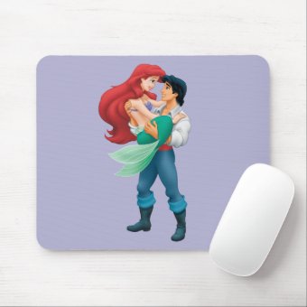 Ariel and Prince Eric Mouse Pad | Zazzle