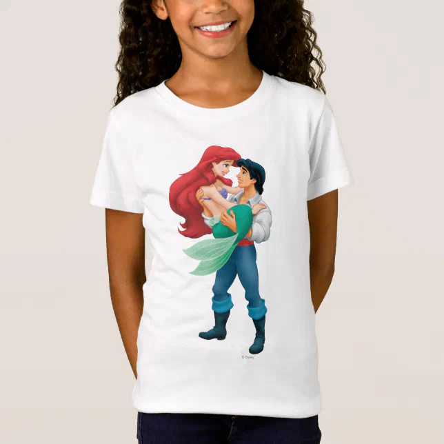 Ariel and Prince Eric T-Shirt | Zazzle