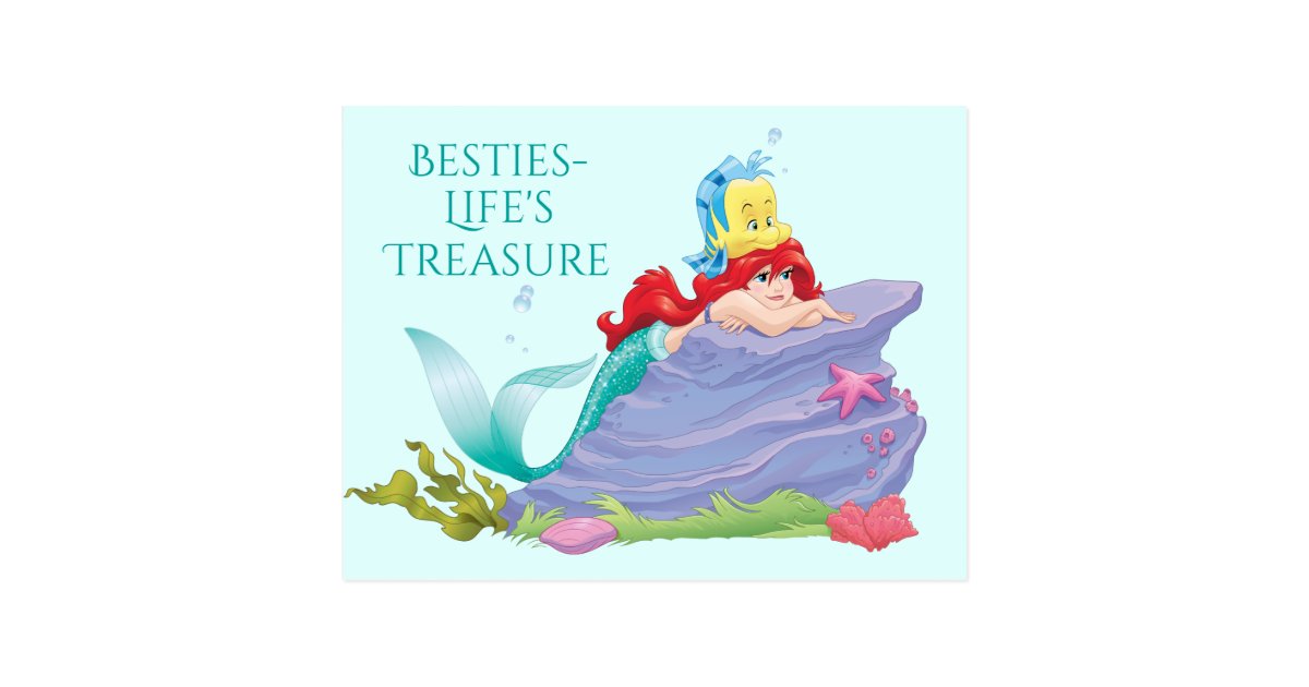 Ariel | Besties-Life's Treasure Postcard | Zazzle.com