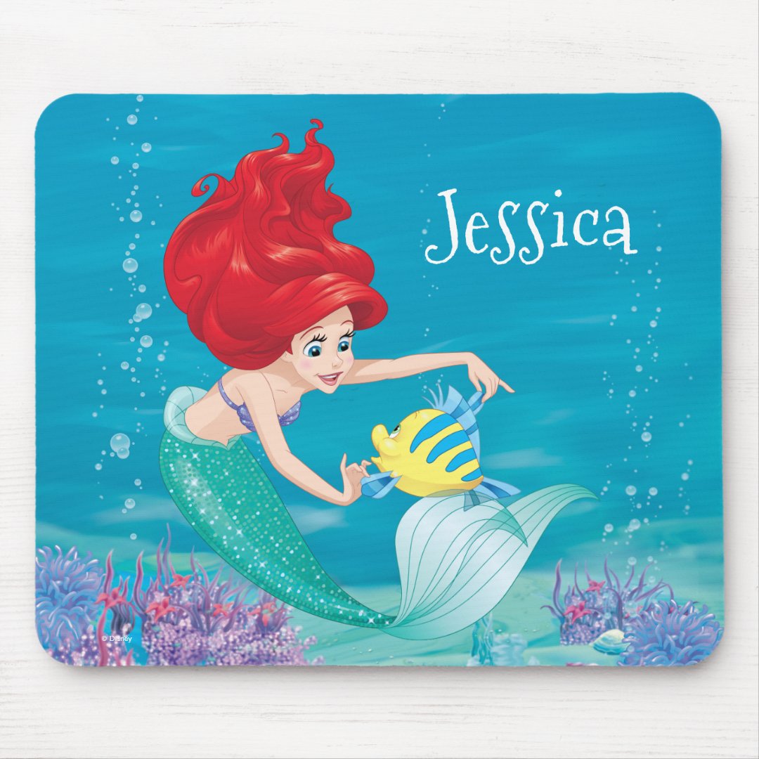 Ariel | Besties Rule Mouse Pad | Zazzle