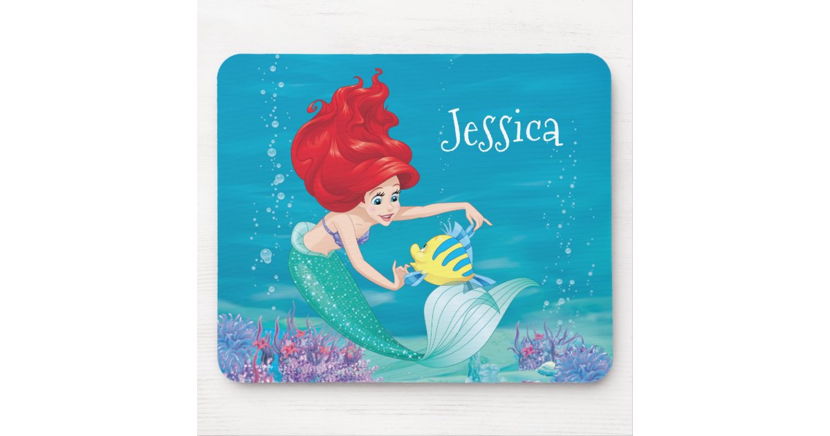 Ariel | Besties Rule Mouse Pad | Zazzle