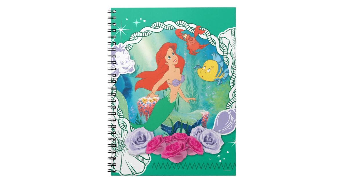 Ariel - Curious 2 Notebook | Zazzle
