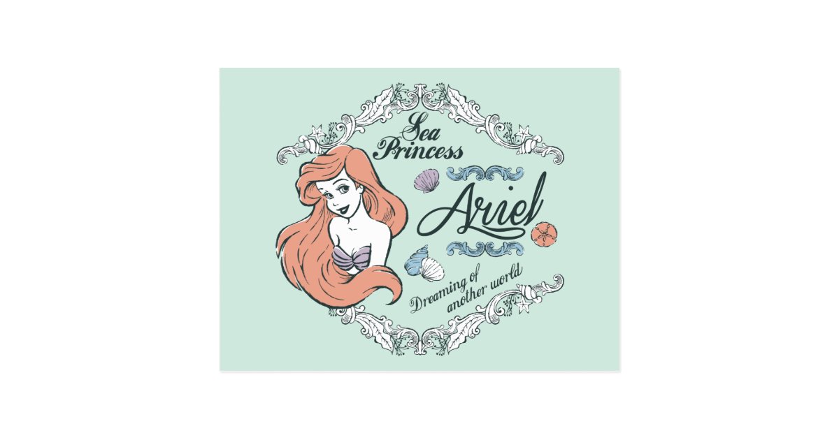 Ariel | Dreaming of Another World Postcard | Zazzle.com