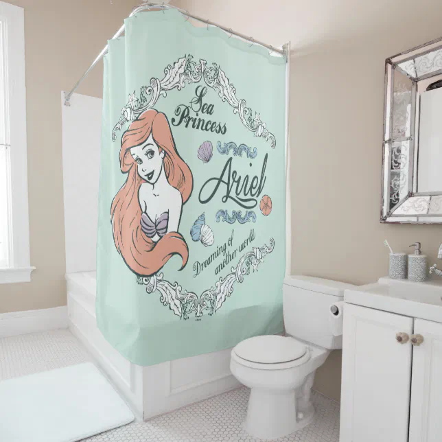 Ariel | Dreaming of Another World Shower Curtain | Zazzle