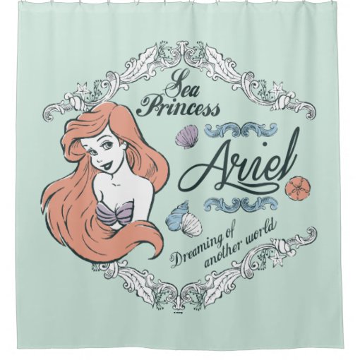 Ariel | Dreaming of Another World Shower Curtain | Zazzle