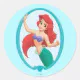 Ariel Frame Classic Round Sticker | Zazzle
