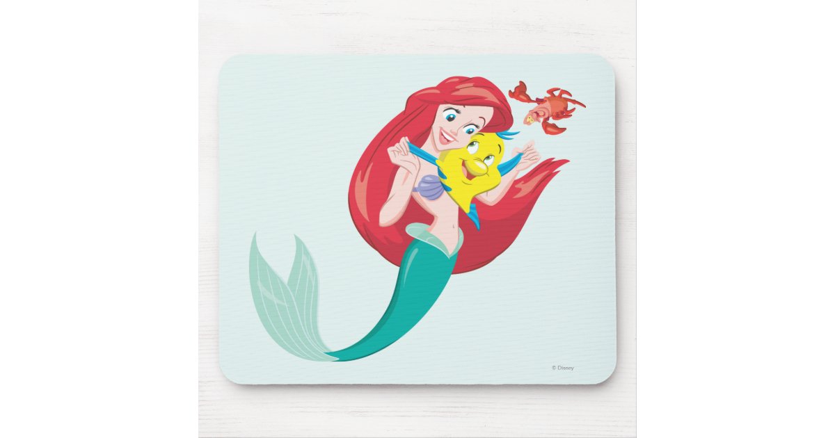 Ariel & Friends Mouse Pad | Zazzle