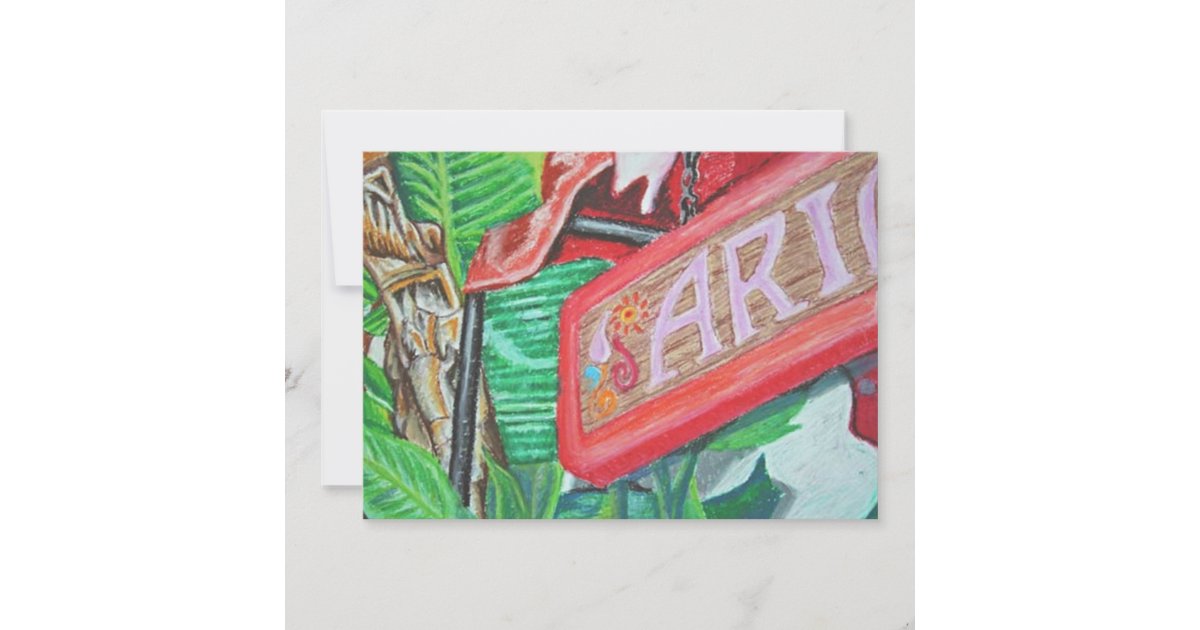 Ariel Greeting Card | Zazzle
