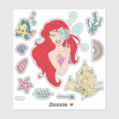 Ariel Icons Sticker | Zazzle
