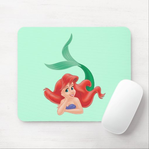 Ariel Laying Down Mouse Pad | Zazzle