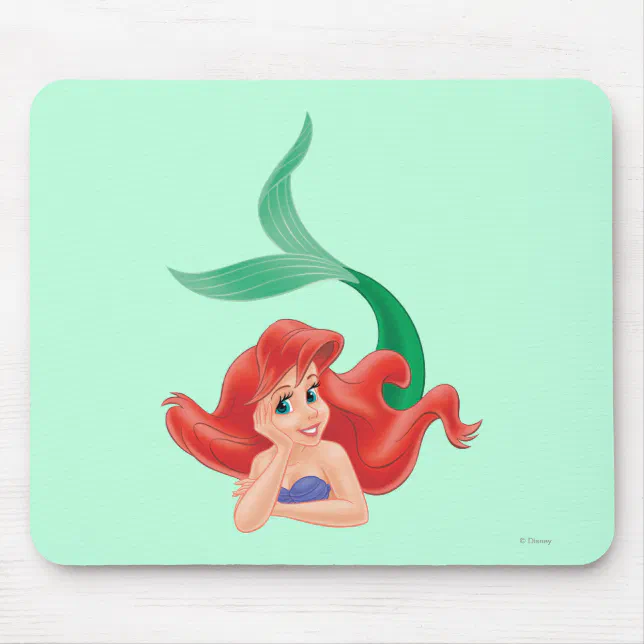 Ariel Laying Down Mouse Pad | Zazzle