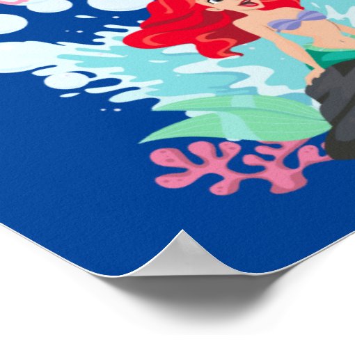 Ariel | Making A Splash! Poster | Zazzle