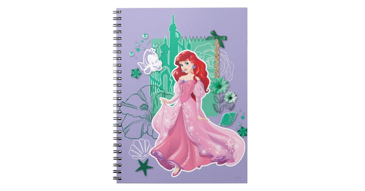 Ariel - Spirited Princess Notebook | Zazzle
