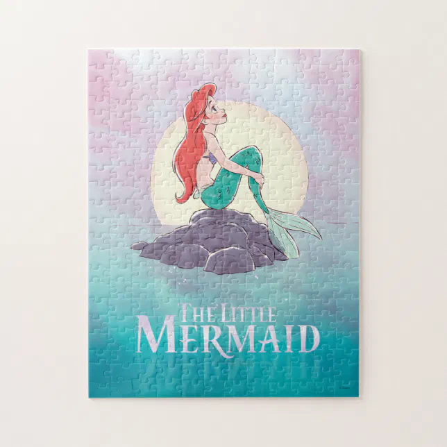 Ariel | The Little Mermaid - Pearlescent Princess Jigsaw Puzzle | Zazzle