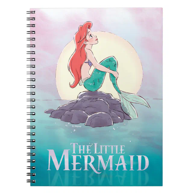 Ariel | The Little Mermaid - Pearlescent Princess Notebook | Zazzle