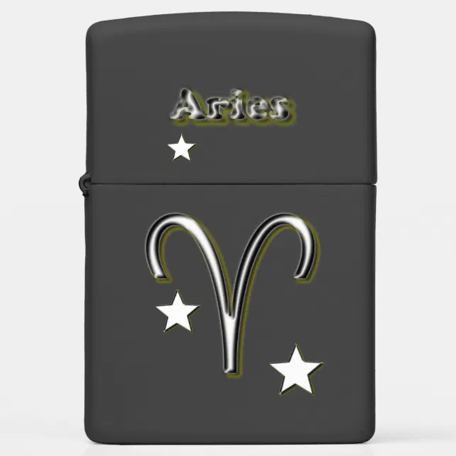 Aries symbol zippo lighter | Zazzle