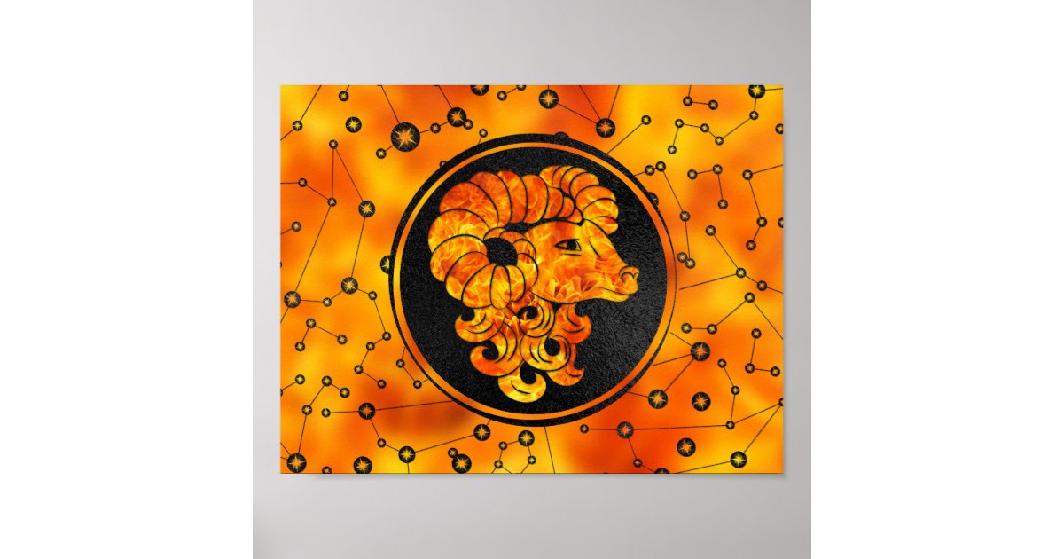 Aries Zodiac Sign Fire element | Zazzle