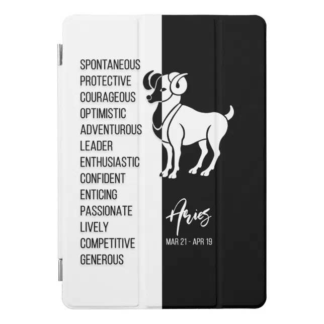 Aries Zodiac Sign iPad Pro Cover | Zazzle