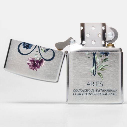 Aries Zodiac Star Sign Zippo Lighter | Zazzle