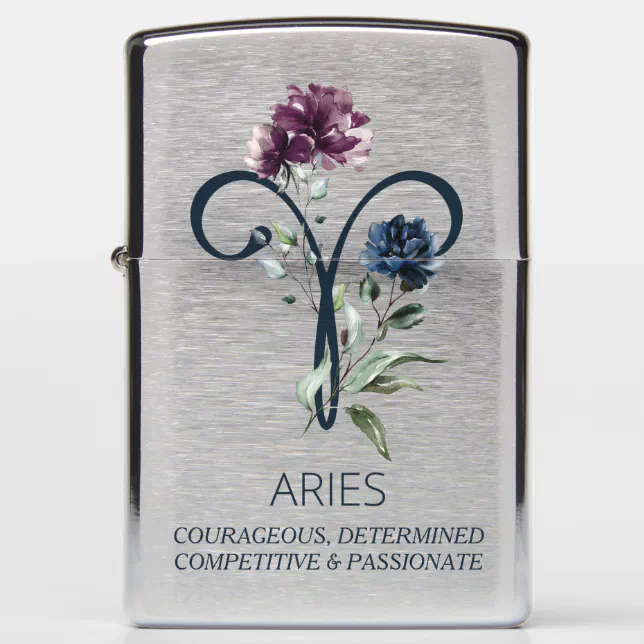 Aries Zodiac Star Sign Zippo Lighter | Zazzle