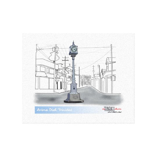 Arima Dial, Trinidad Canvas Print | Zazzle.com