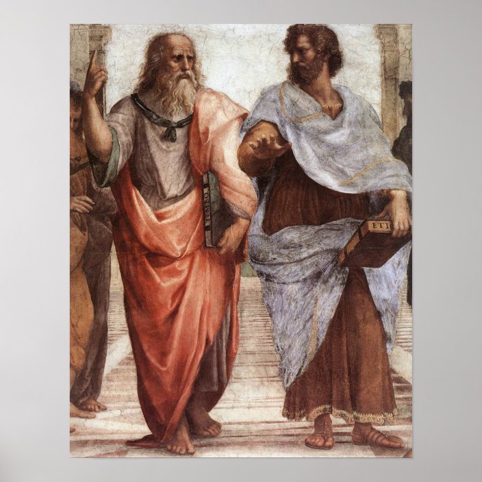 Aristotle Plato Poster | Zazzle.com