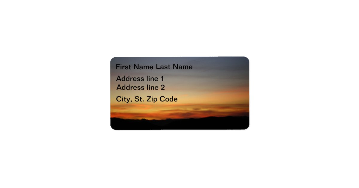 Arizona Address Labels | Zazzle