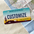 Arizona Custom License Plate | Zazzle