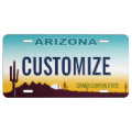 Arizona Custom License Plate | Zazzle