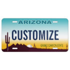 Arizona Custom License Plate | Zazzle