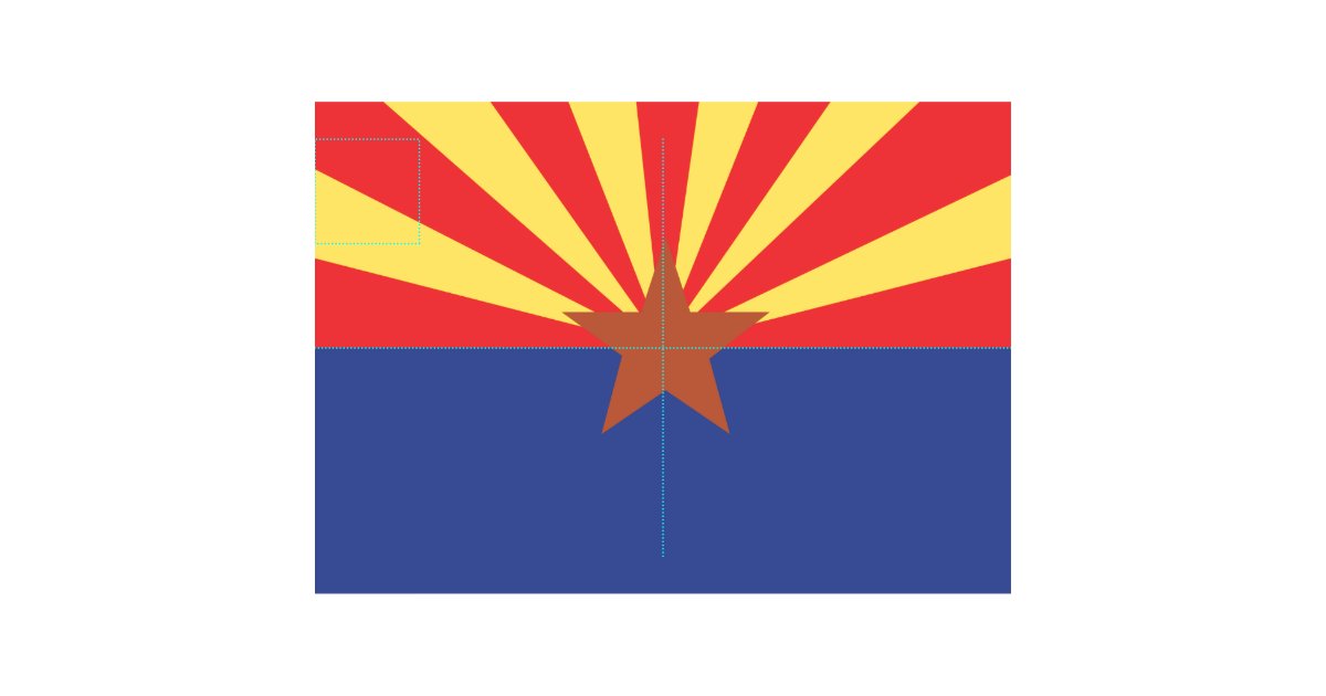 ARIZONA Flag - Fabric | Zazzle