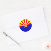 Arizona Flag Sticker | Zazzle