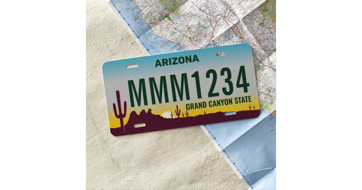 Arizona Grand Canyon License Plate | Zazzle