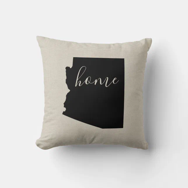 Arizona Home State Throw Pillow | Zazzle