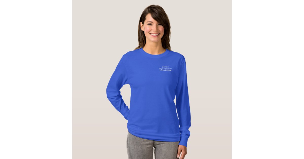 Arizona Humane Society Volunteer Long Sleeve T-Shirt | Zazzle
