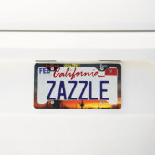 "Arizona is Amazing!" Sunset Sonoran Desert Cactus License Plate Frame ...