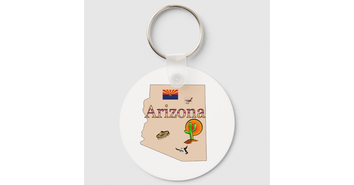 Arizona Keychain | Zazzle