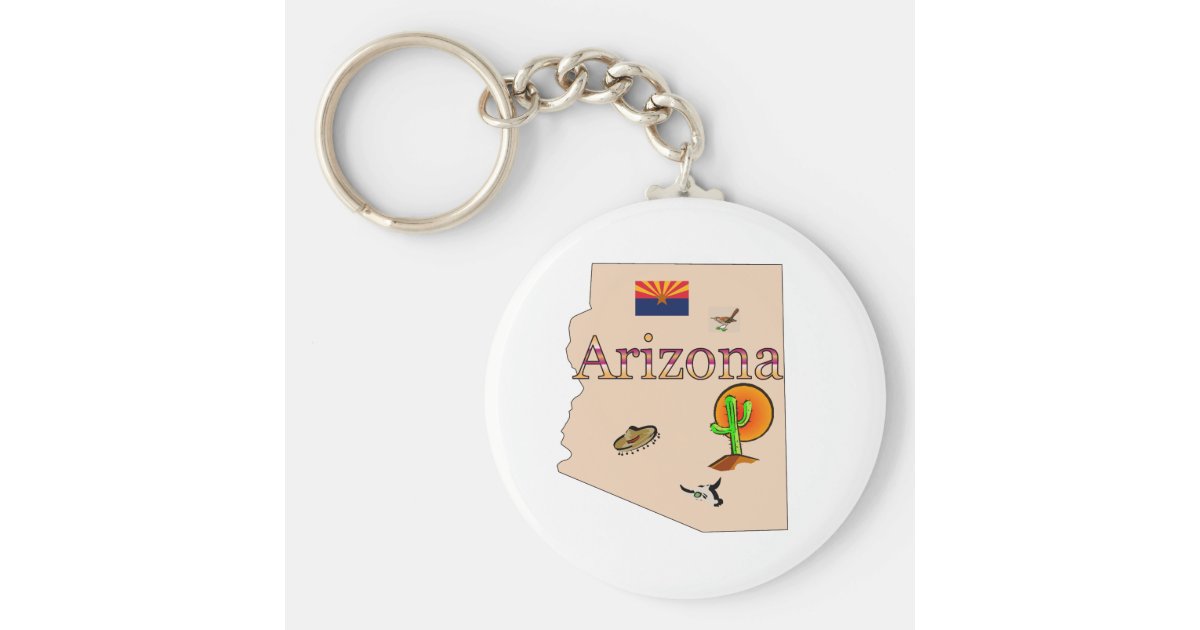 Arizona Keychain | Zazzle