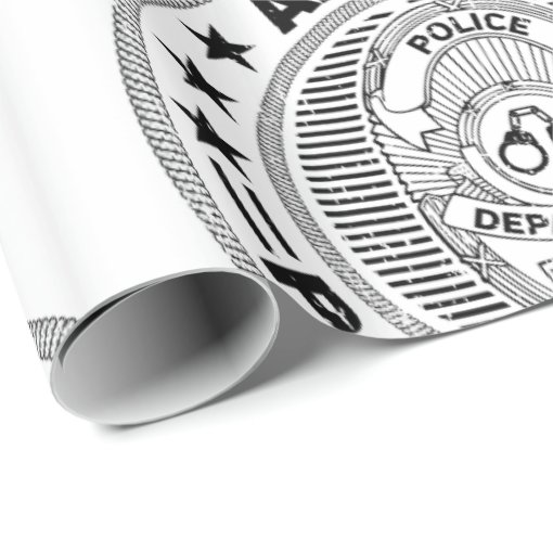 Arizona Police Officer Wrapping Paper | Zazzle